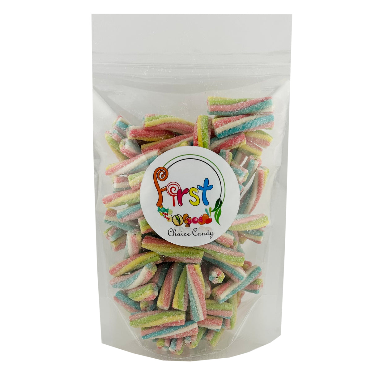SOUR RAINBOW TWISTER GUMMY CANDY – fccandy