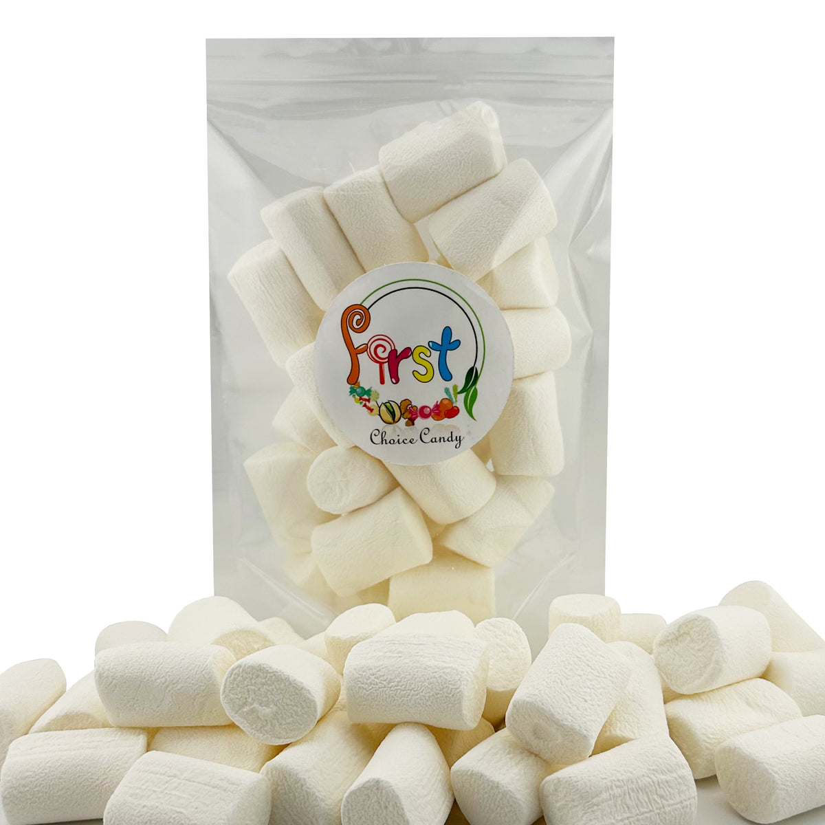 WHITE VANILLA FLAVOR MEDIUM SIZE MARSHMALLOWS – fccandy
