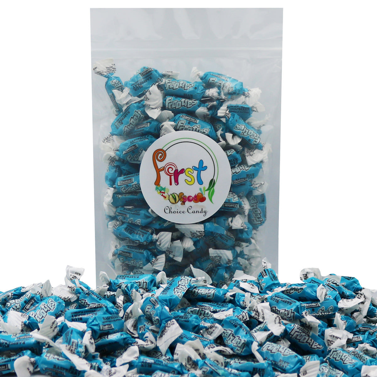 BLUE RASPBERRY TOOTSIE FROOTIES ROLL CHEWY CANDY – fccandy