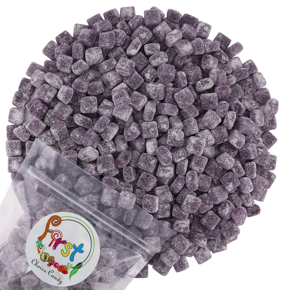 GRAPE SOUR CHEWY CUBES CANDY – fccandy