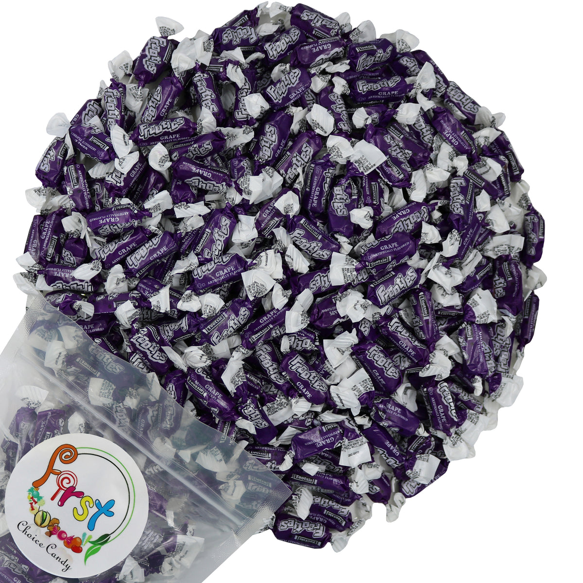 GRAPE TOOTSIE FROOTIES ROLL CHEWY CANDY – fccandy