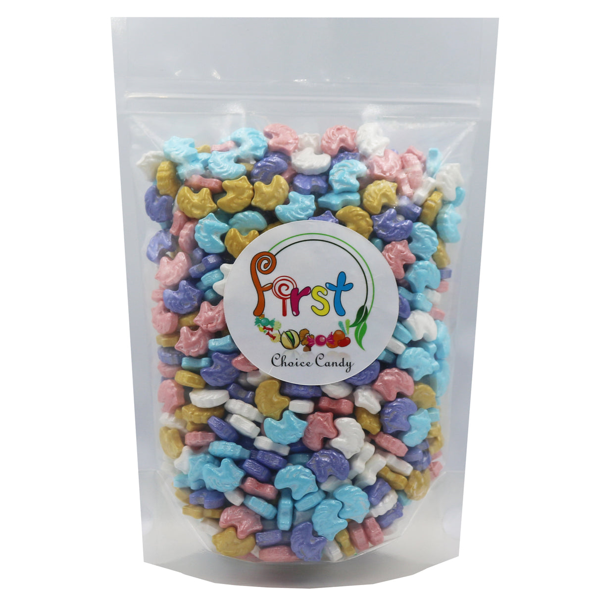 UNICORN ASSORTED COLORED MINI HARD CANDIES – fccandy