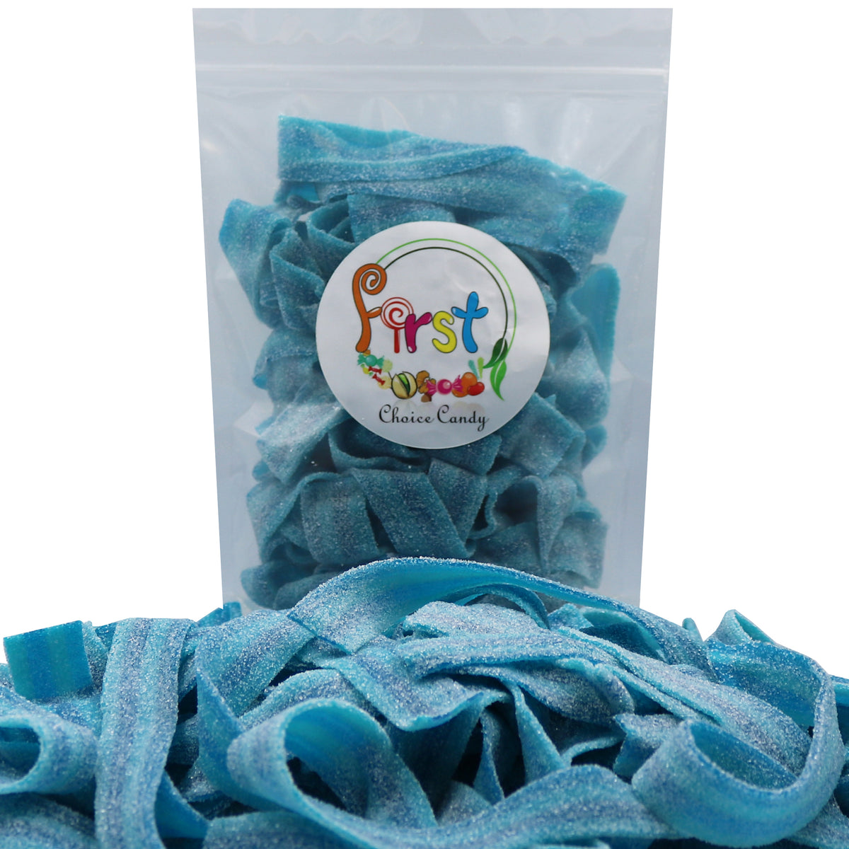 BLUEBERRY SOUR GUMMY BELTS – fccandy