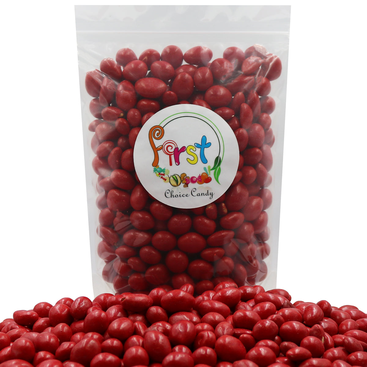 RED BOSTON BAKED BEANS CLASSIC CANDY COATED PEANUTS – fccandy