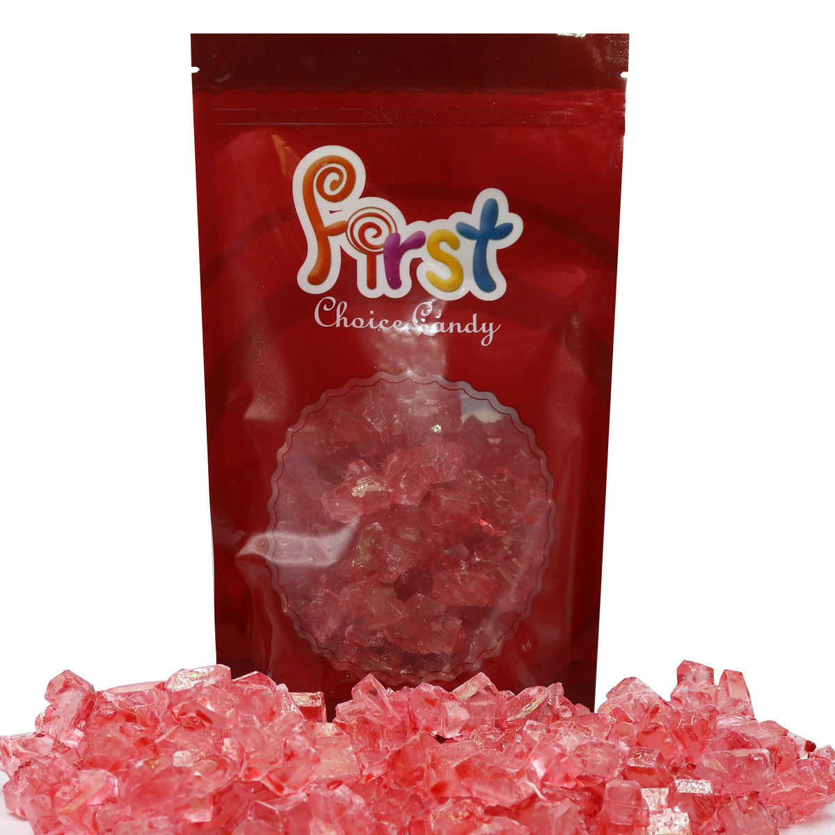RED STRAWBERRY ROCK CANDY STRINGS – fccandy